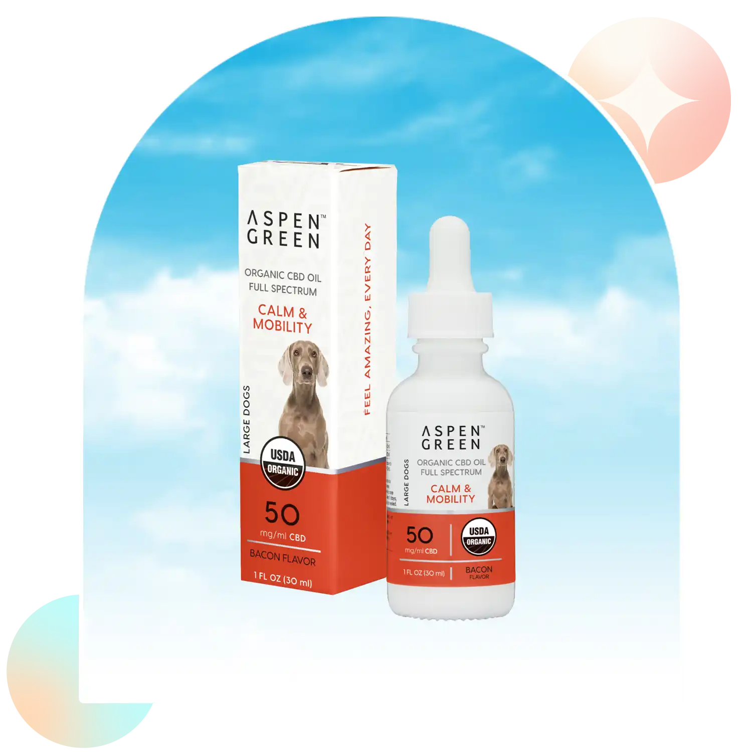 Bacon-Flavored Pet Organic Full Spectrum CBD Oil – Aspen Green